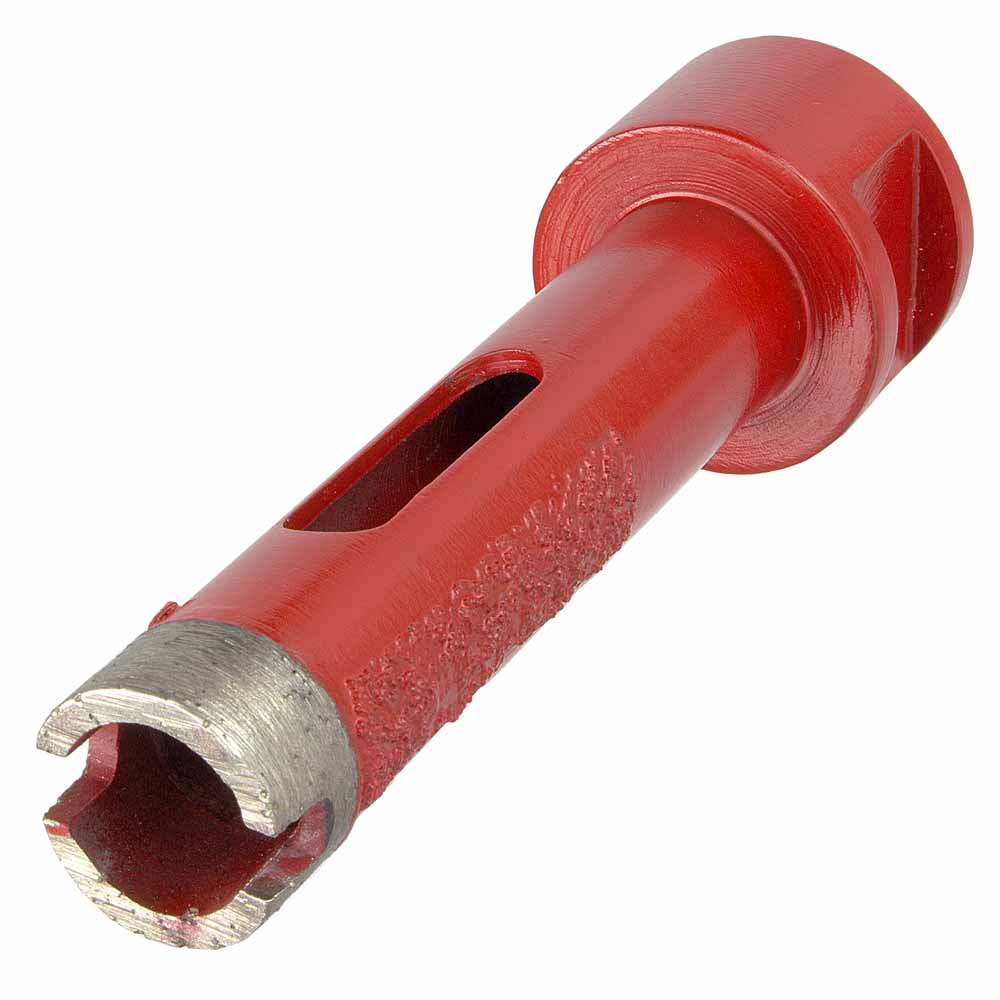 Dry Diamond Core Bits with Side Strips for Stone Drilling (10 Sizes)